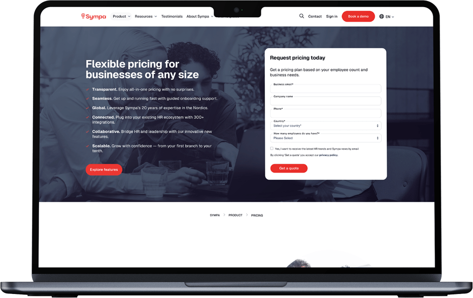 Sympa's HR Software (HRIS) – Focus on your people | Sympa
