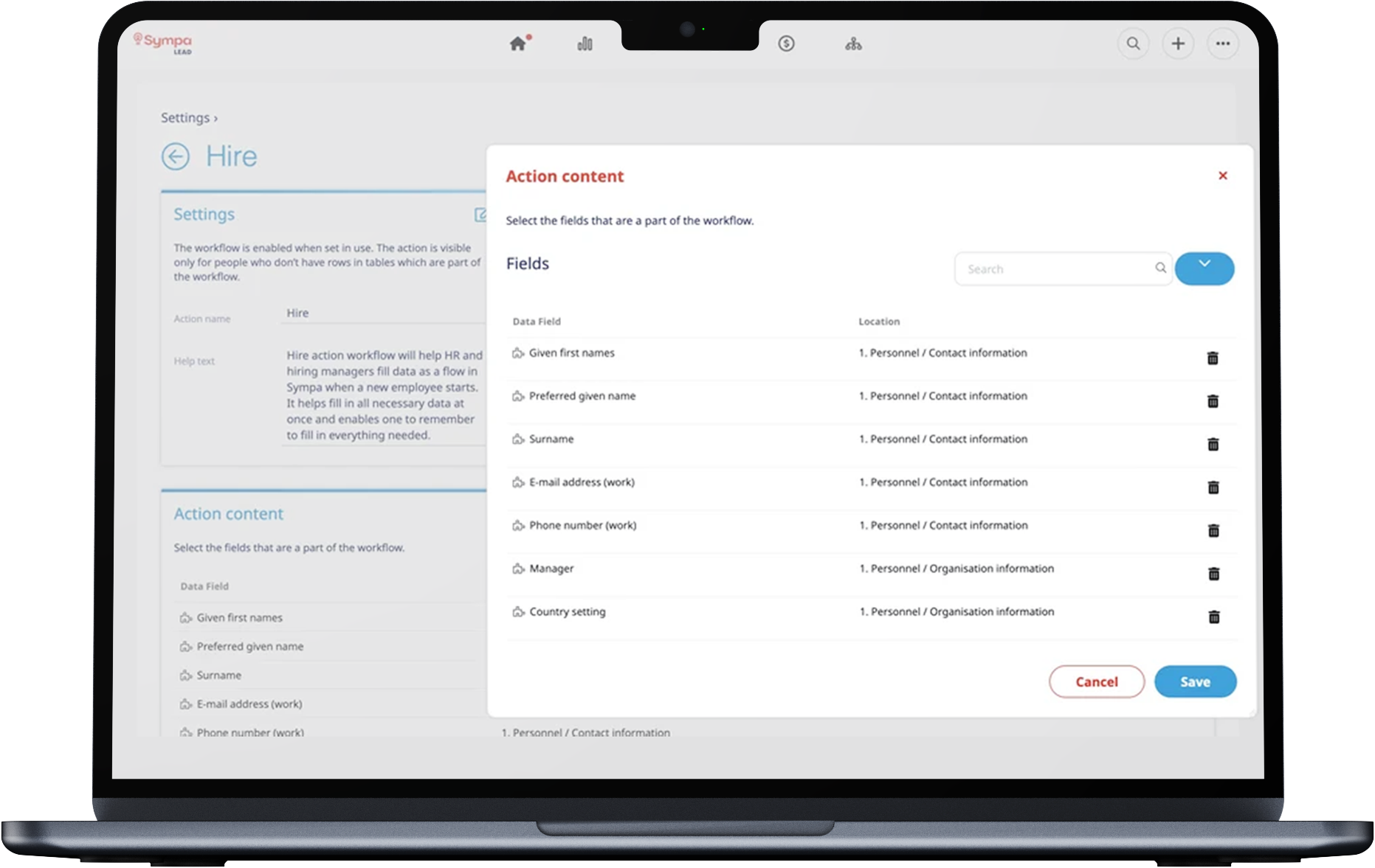 Sympa's comprehensive HR software | Sympa