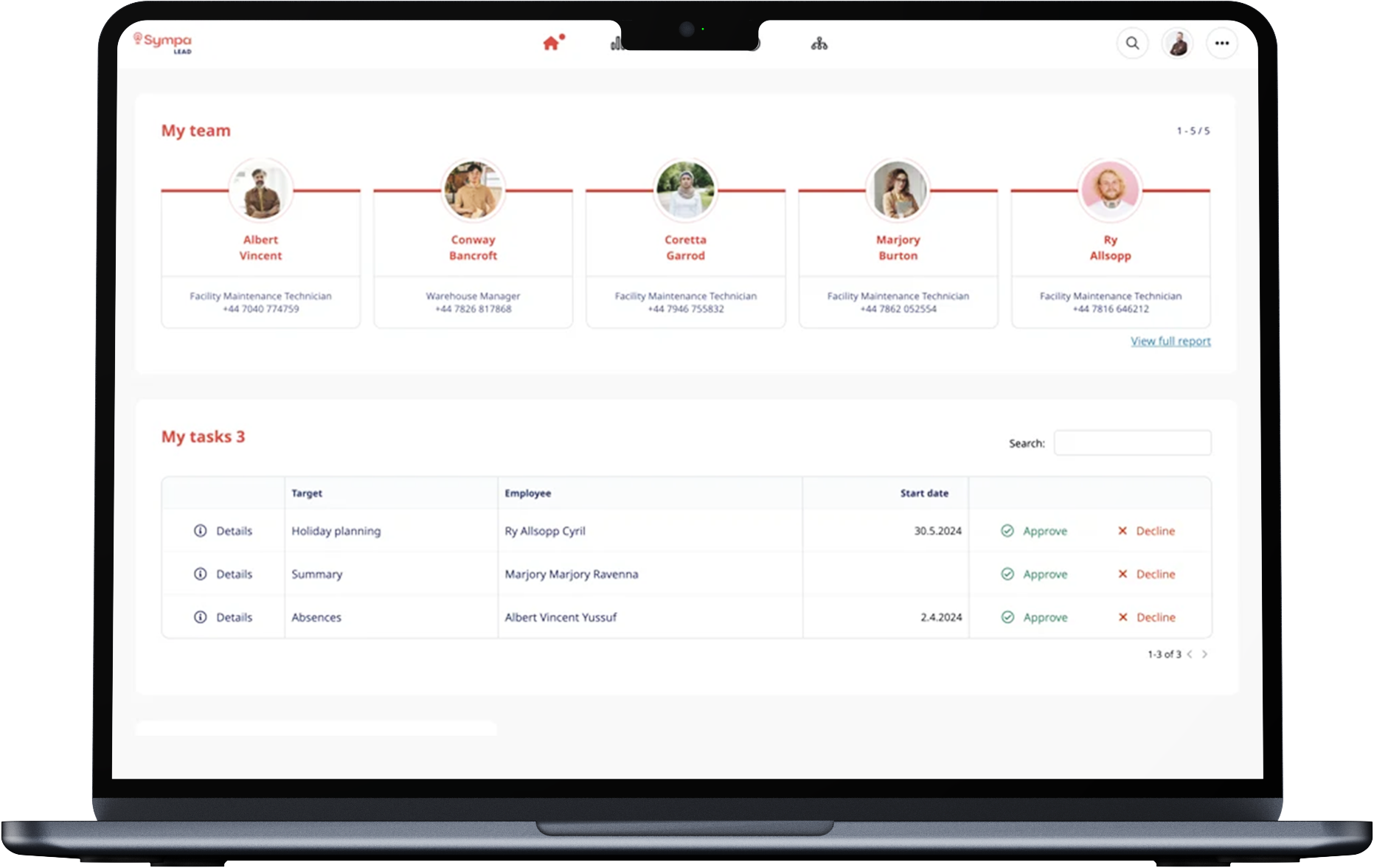Sympa's comprehensive HR software | Sympa HRIS